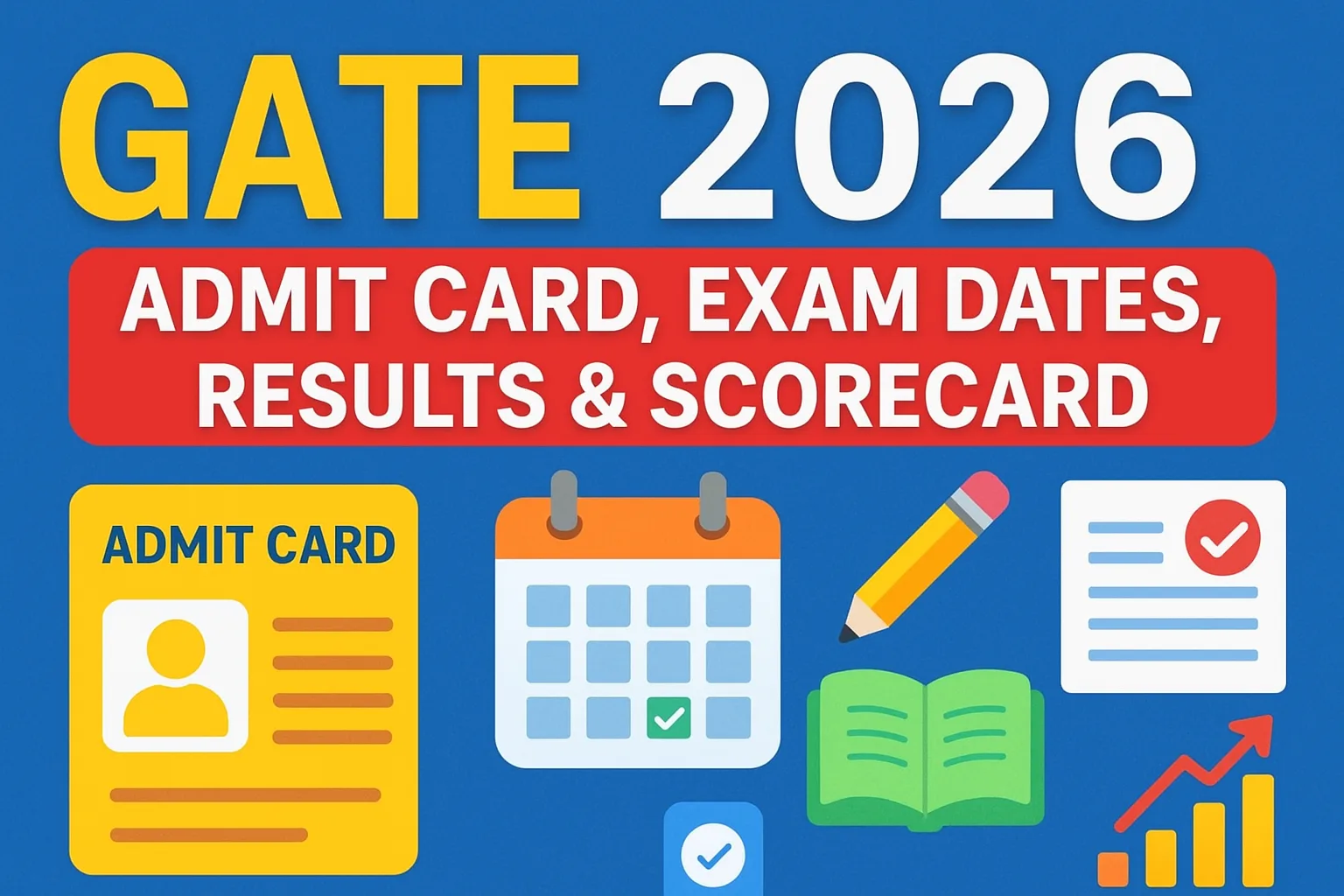 GATE 2026 Exam: Admit Card, Exam Dates, Results & Scorecard